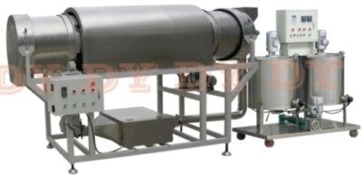 High Temp. Sugar/ Slurry/Peanut Coating Machine | Dayi Food Solution