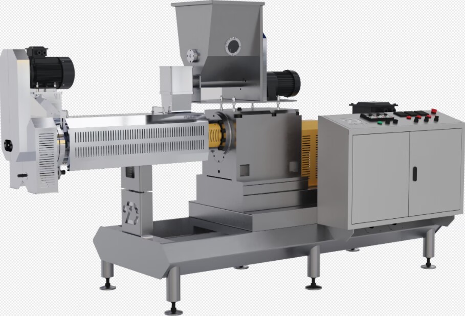 The main processes of extruded food processing